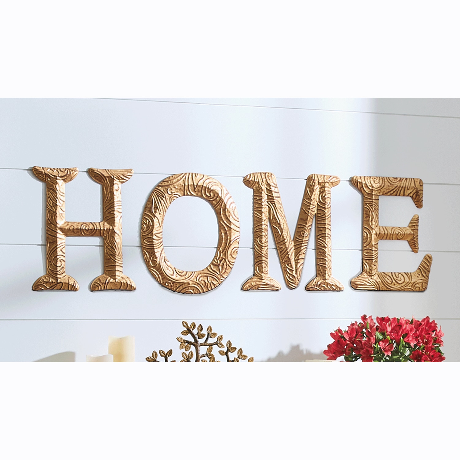 Metal Home Letters Wall Art | Montgomery Ward