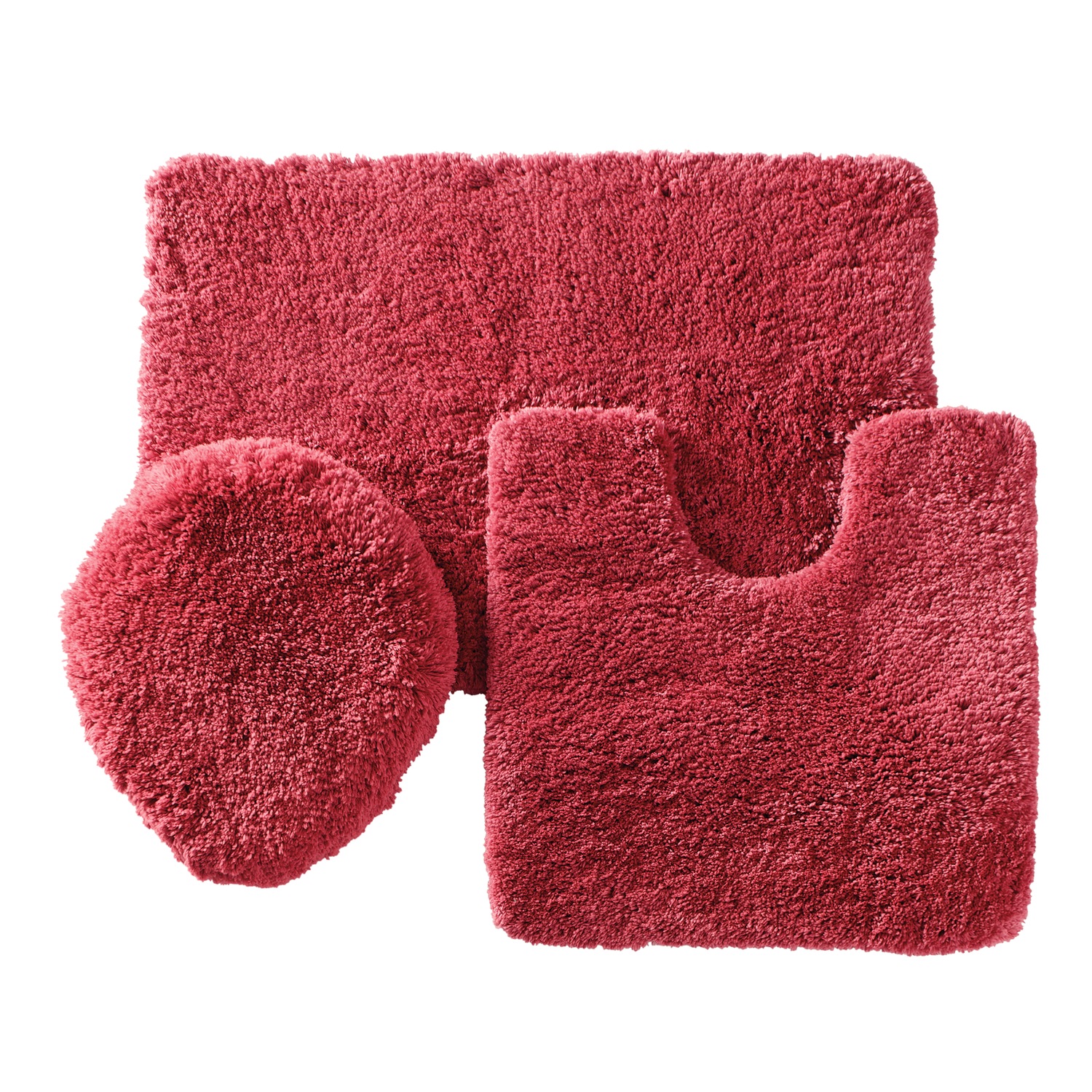 Color Connection 3-Piece Shag Bath Mat Set | Montgomery Ward