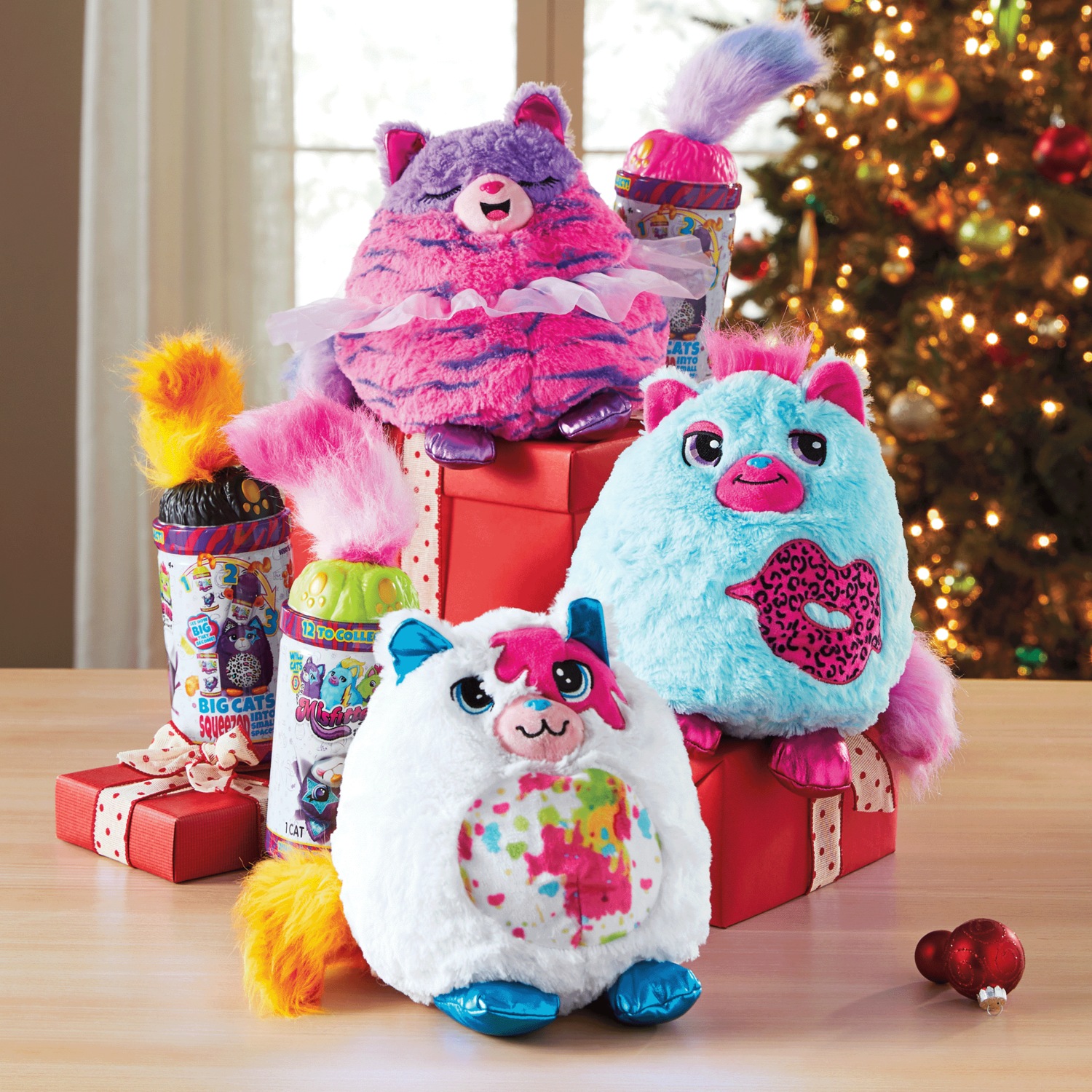 Misfittens Plush Cats | Montgomery Ward