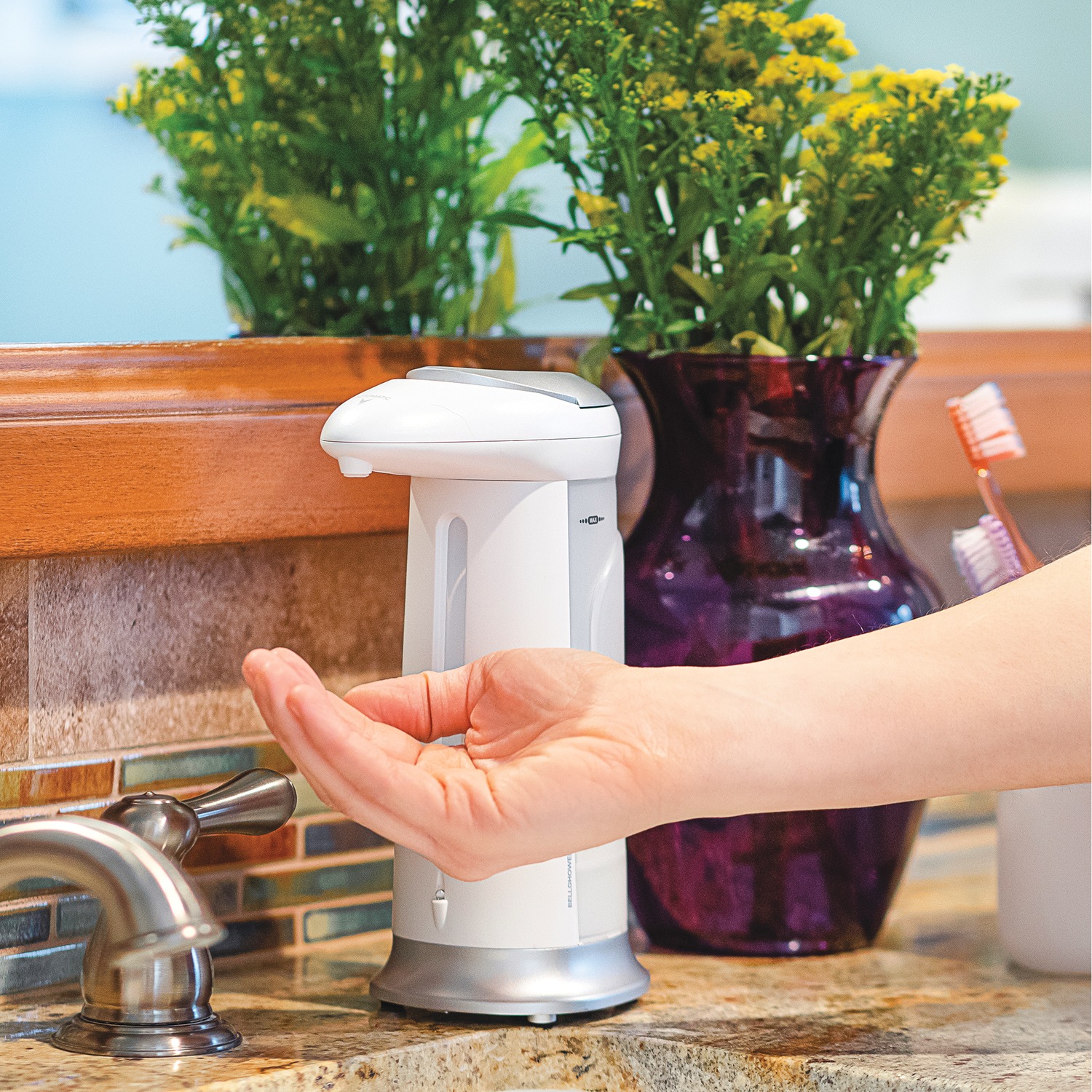 Bell+Howell Sonic Soap Dispenser | Montgomery Ward