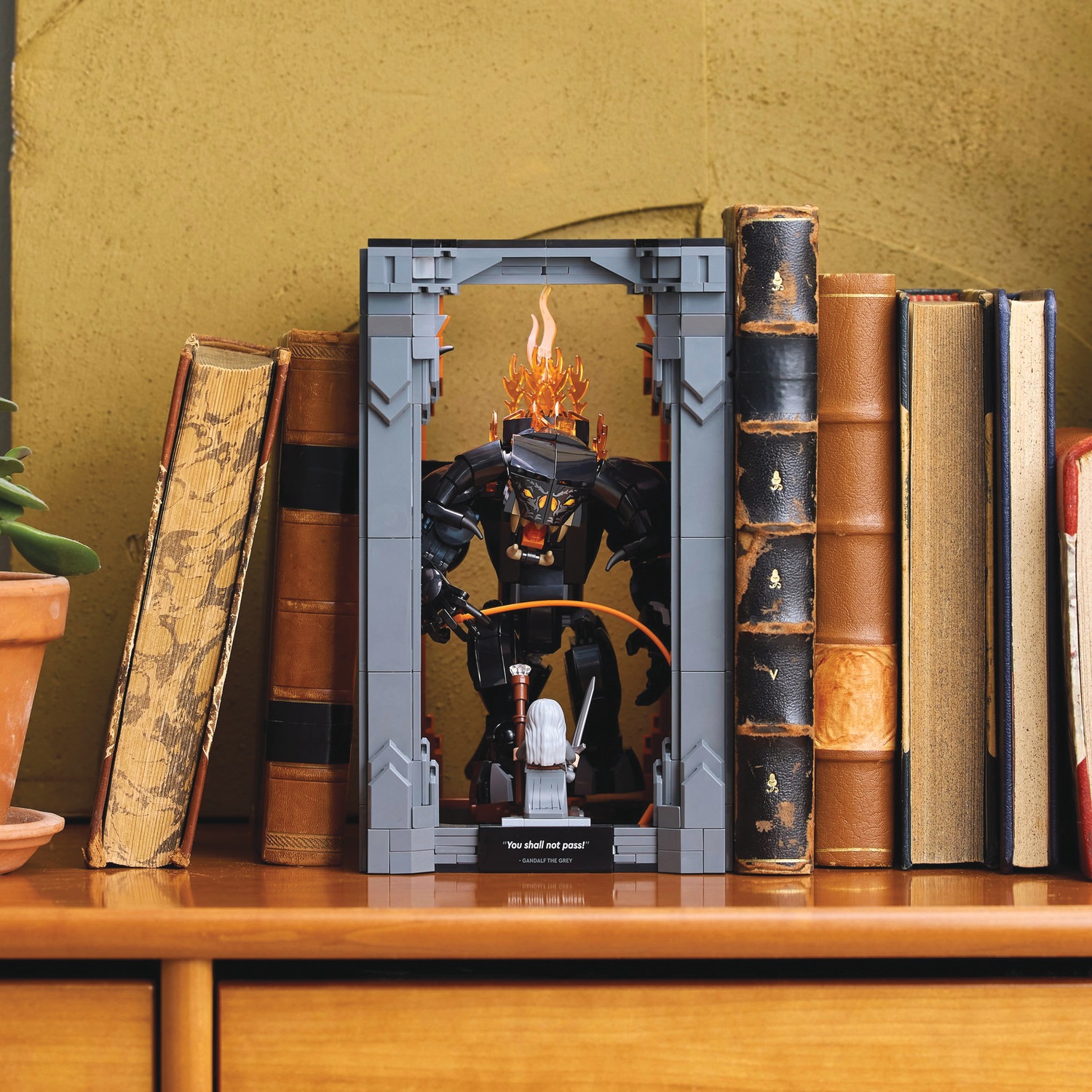 LEGO Icons The Lord of the Rings: Balrog Book Nook | Montgomery Ward