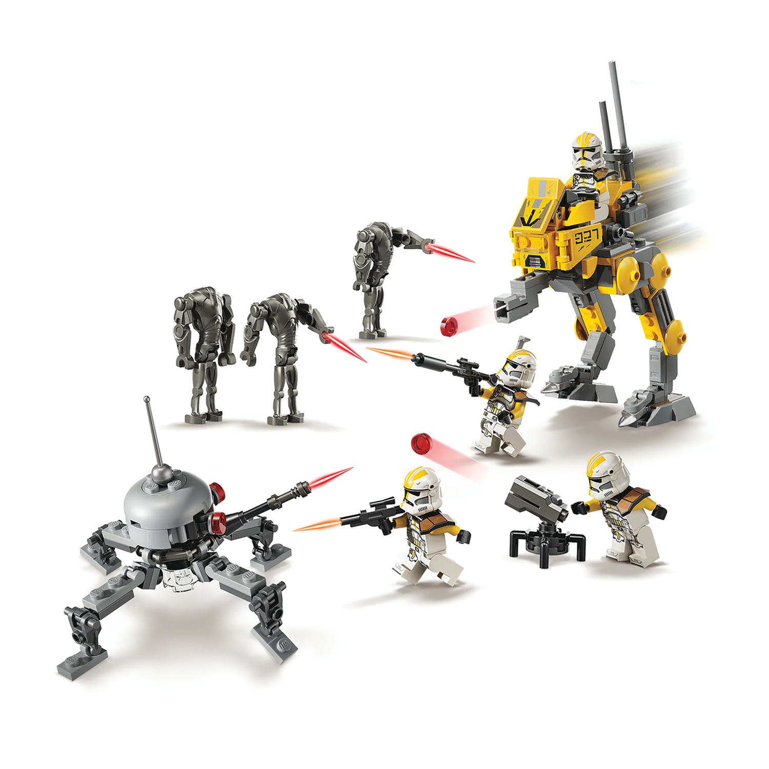 LEGO Star Wars 327th Star Corps Clone Troopers™ Battle Pack ...