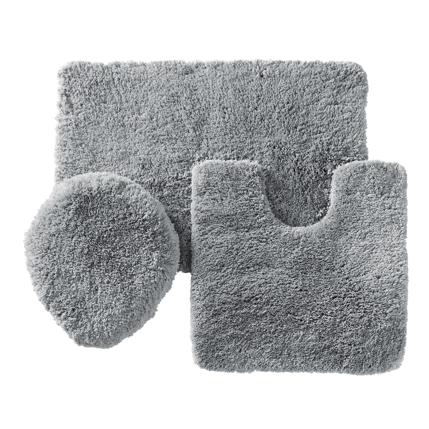 Color Connection 3-Piece Shag Bath Mat Set | Montgomery Ward