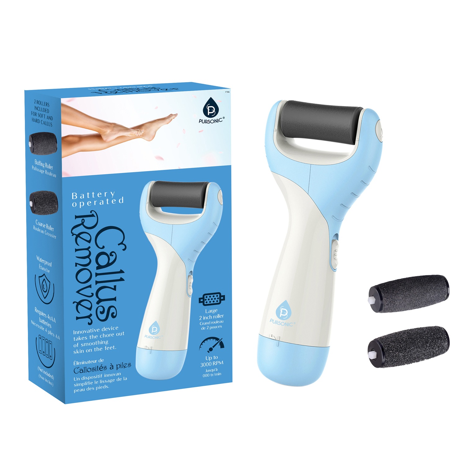 Pursonic Callus Remover | Montgomery Ward
