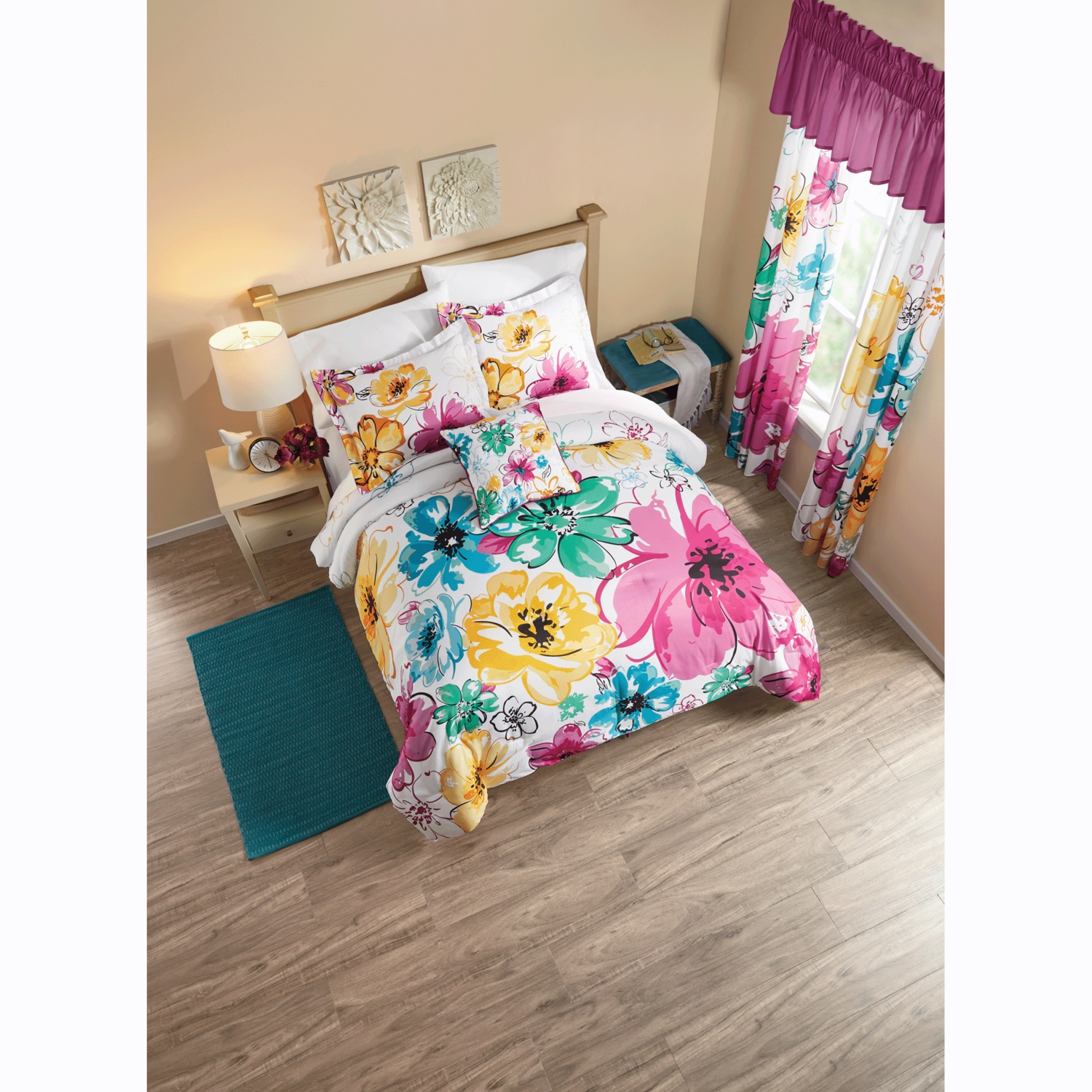 Color Connection Floral Comforter Set | Montgomery Ward