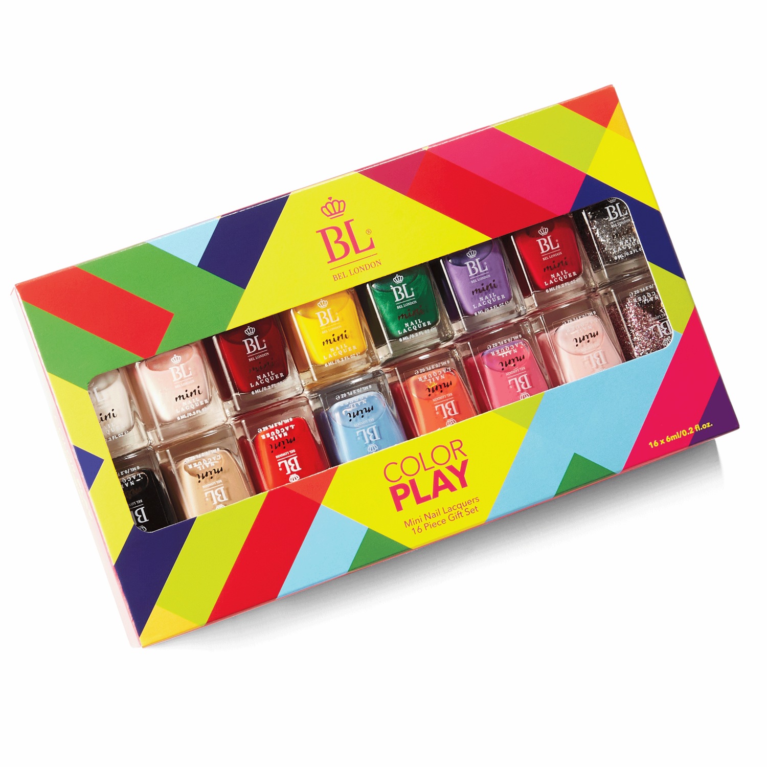 Bel London Color Play 16-Piece Nail Polish Set | Montgomery Ward