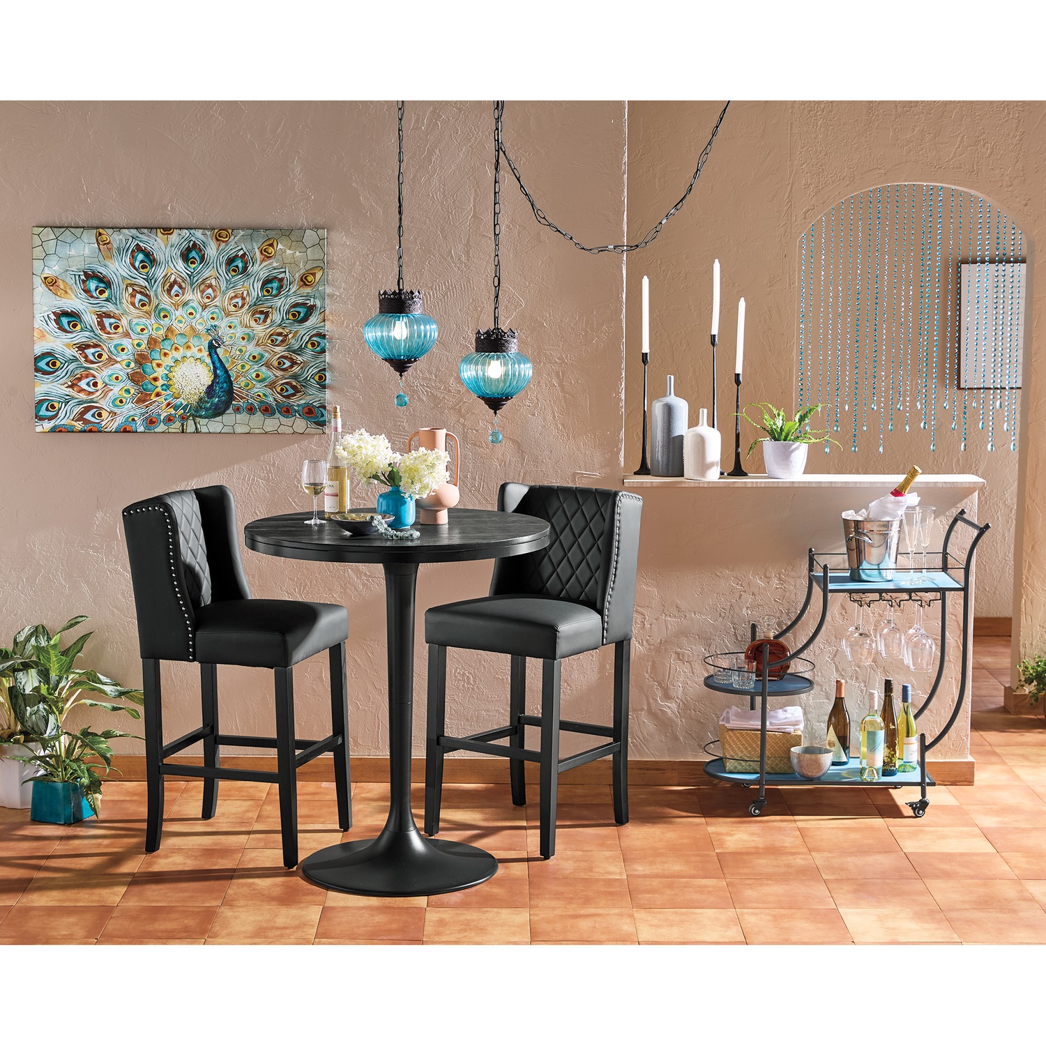 Alea Bar Cart | Montgomery Ward