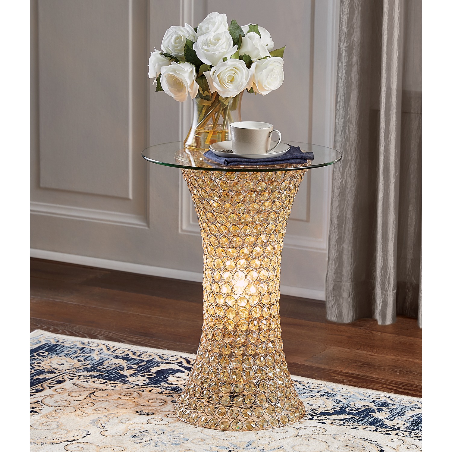 Crystal Lit Table | Montgomery Ward