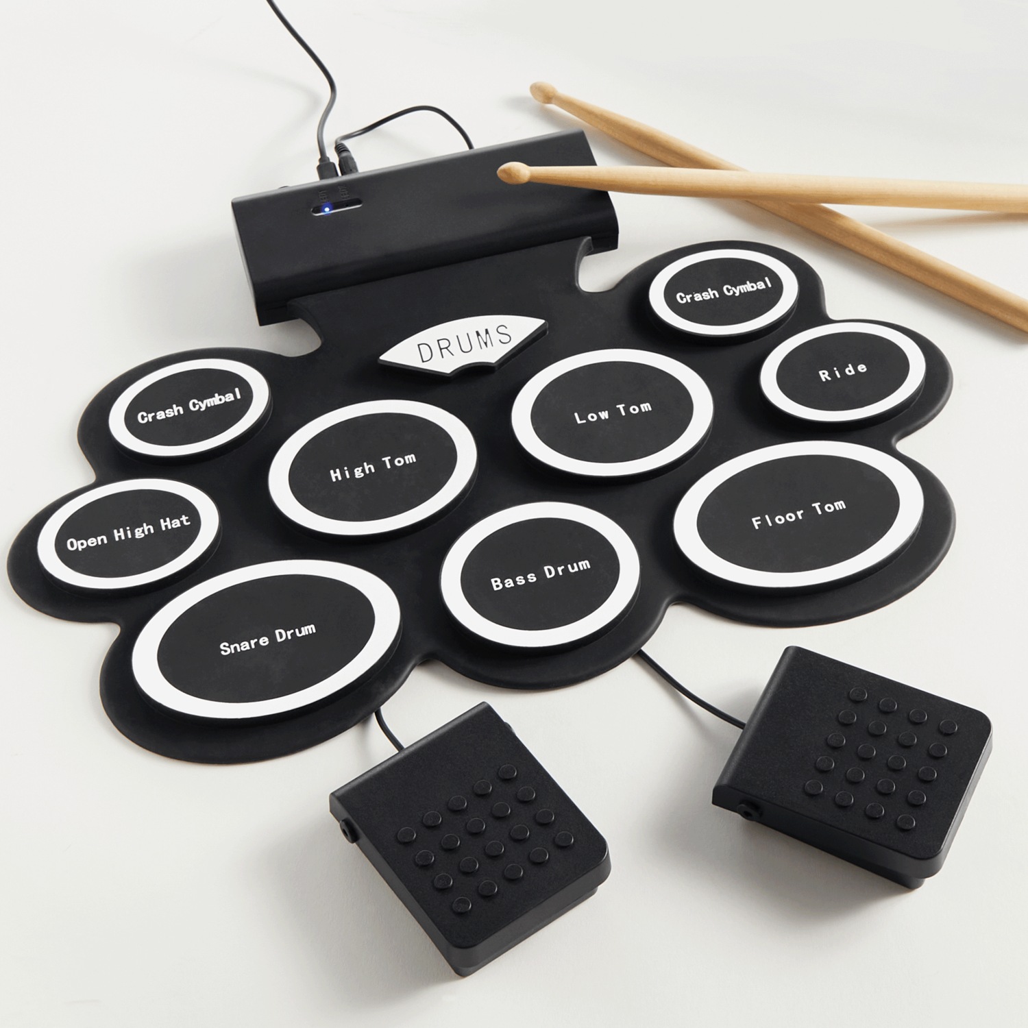 9-Pad Electronic Drum Kit | Montgomery Ward