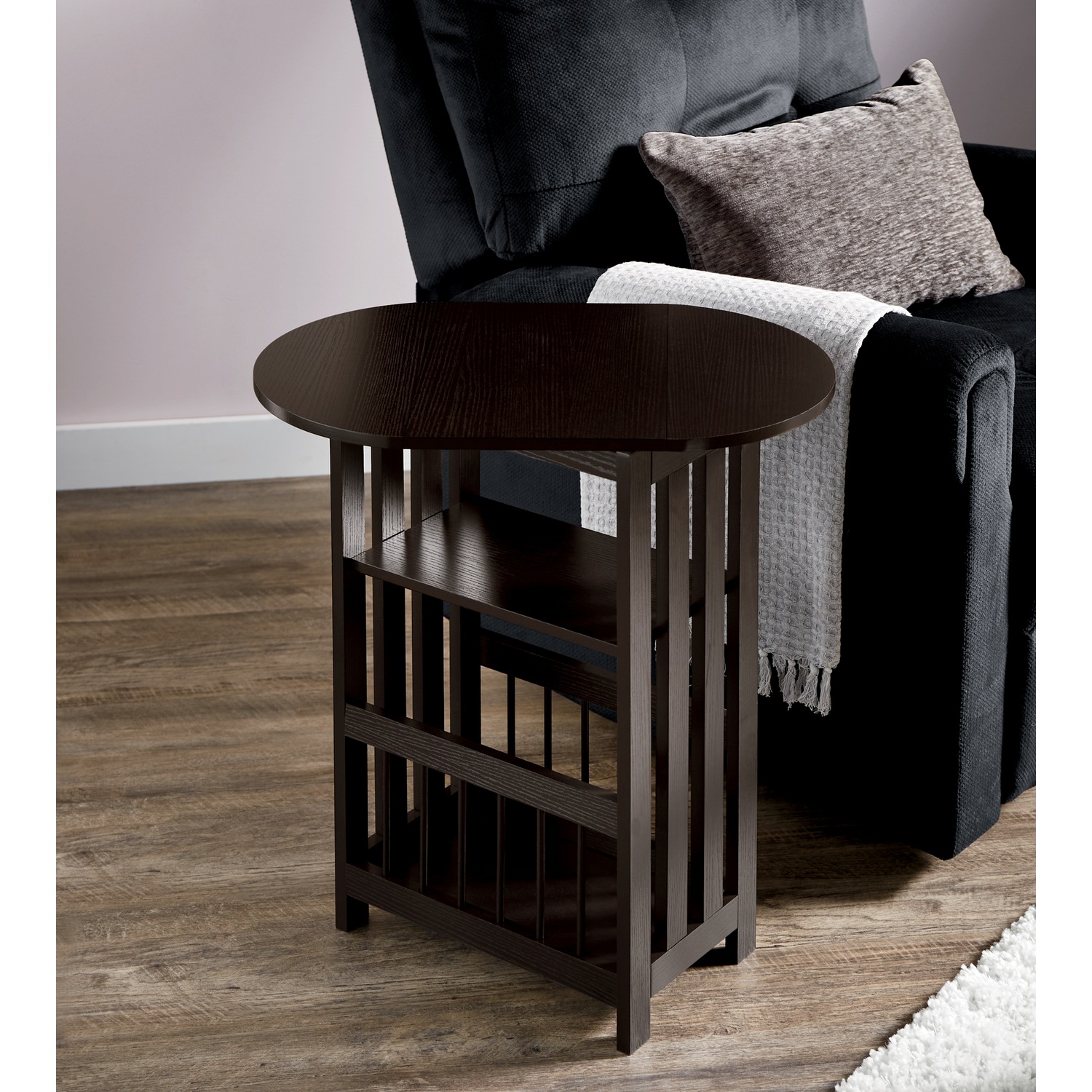 Swivel Magazine Table | Montgomery Ward