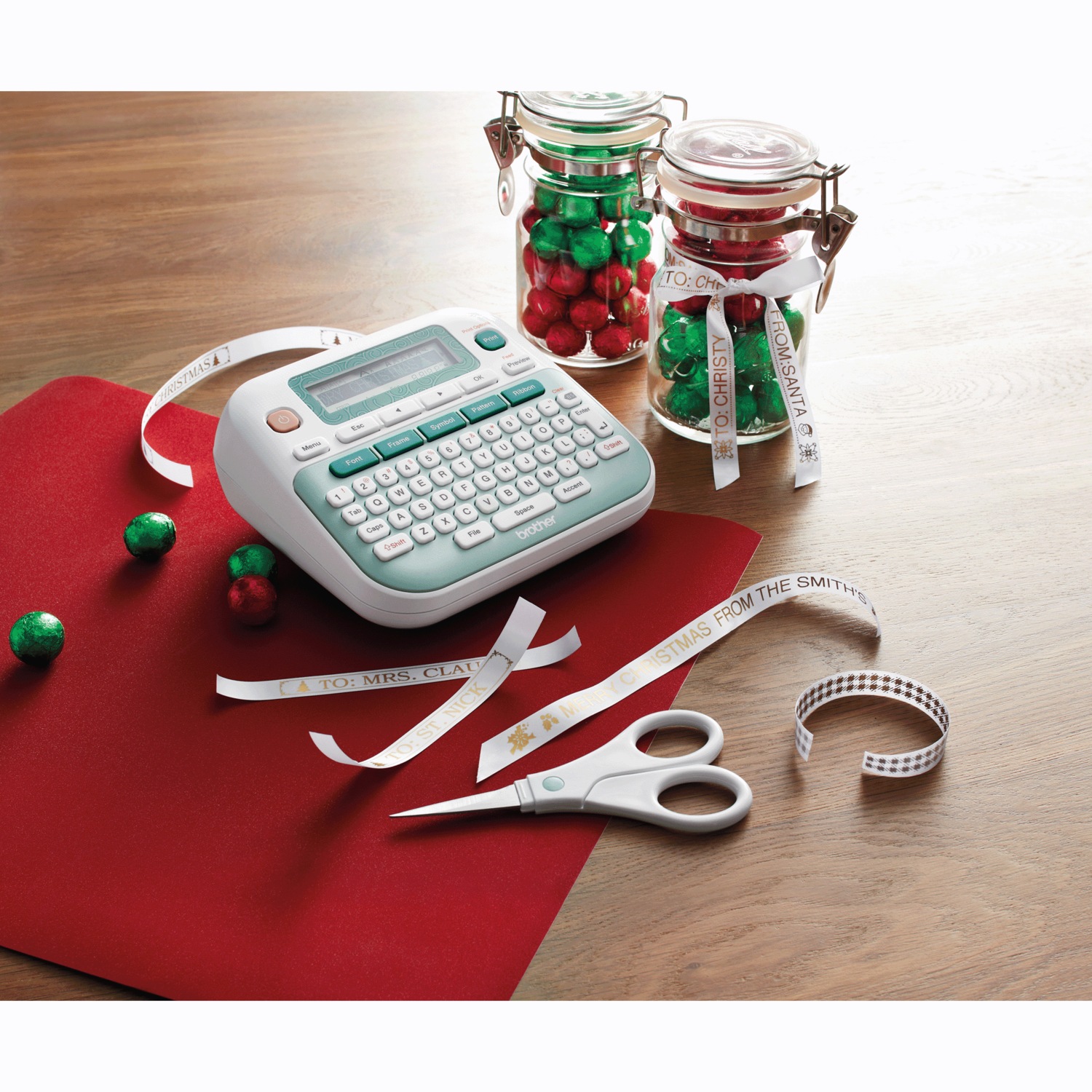 P-touch Embellish Ribbon & Tape Printer by Brother | Montgomery Ward