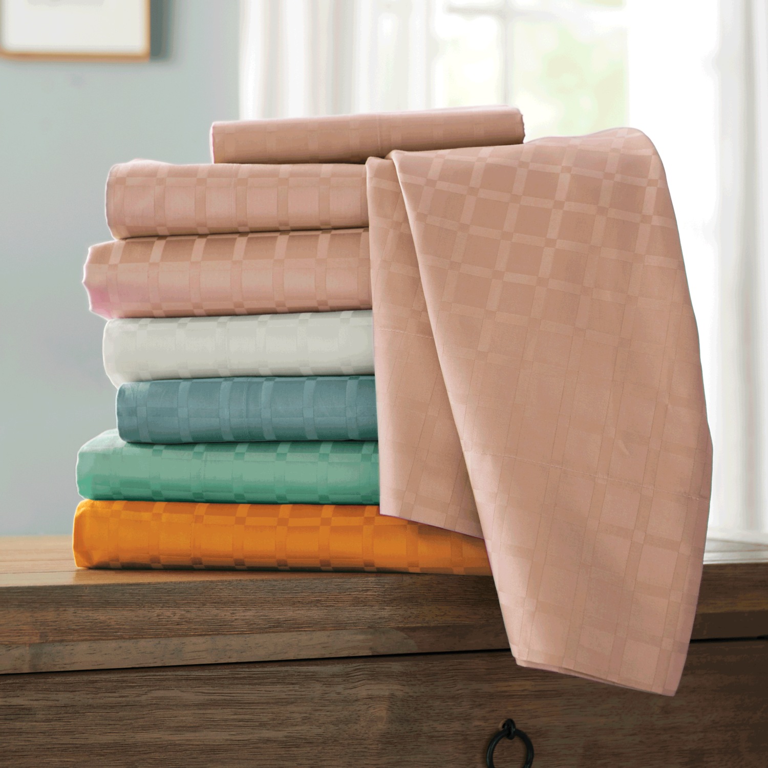 600-Thread Count Cotton Sheet Set | Montgomery Ward