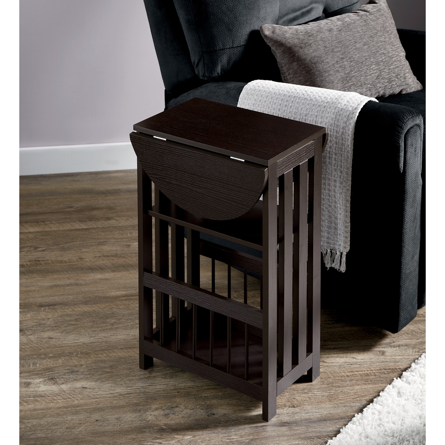 Swivel Magazine Table | Montgomery Ward